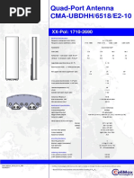 Cellmax Antena Datasheet PDF | PDF | Antenna (Radio) | Decibel