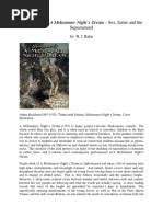 Puck's Final Monologue Explained | PDF | Poetry