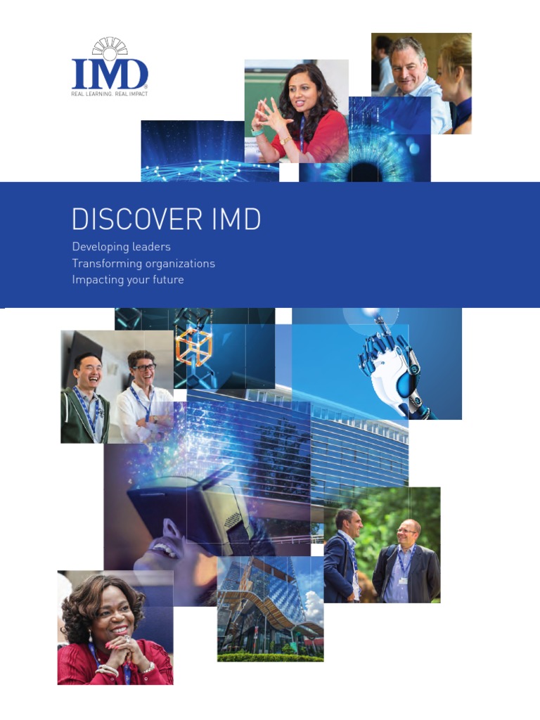 IMD Program Activities | PDF | Leadership | Master Of Business ...