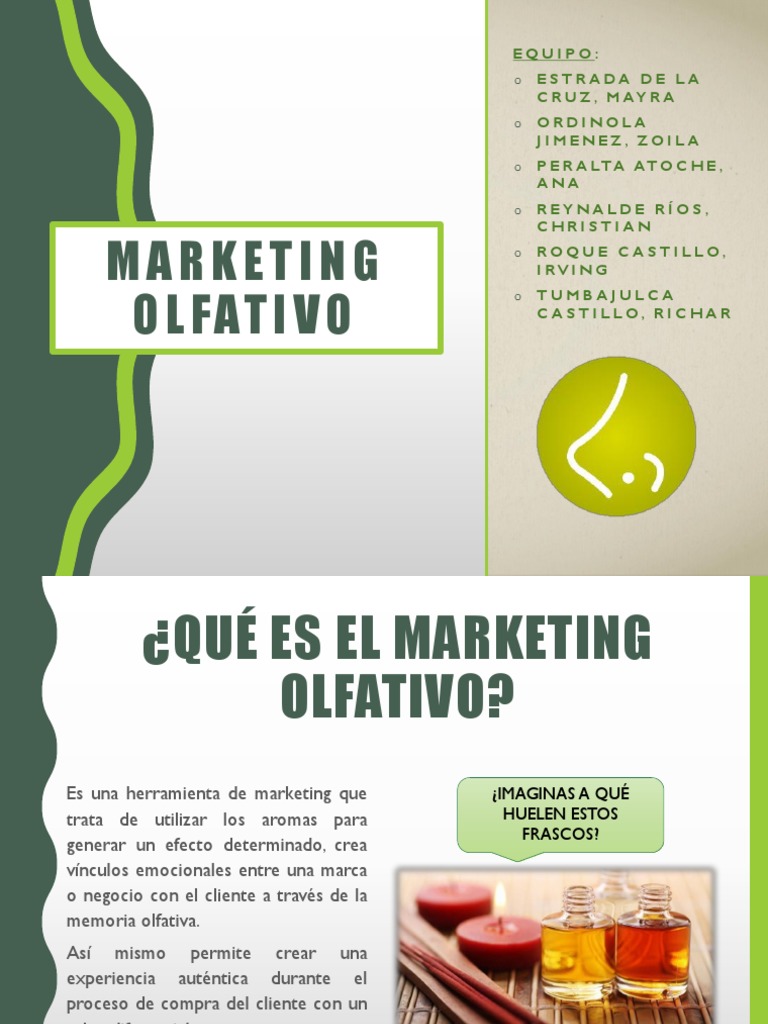 Marketing Olfativo | Olfato | Marca