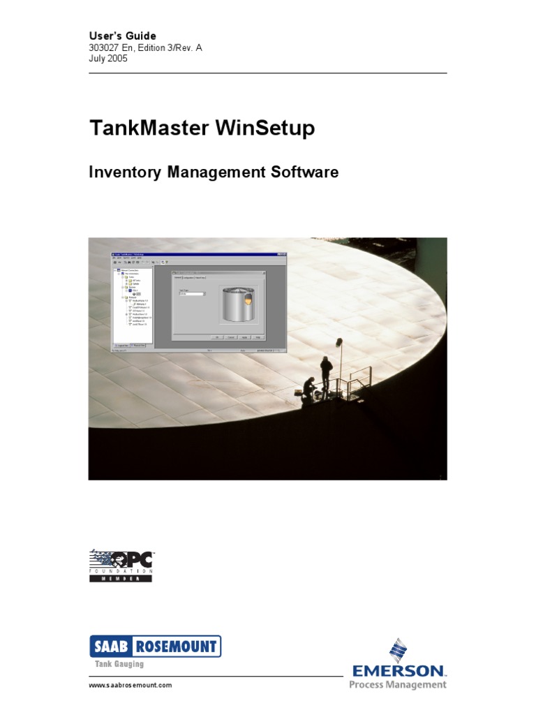 TankMaster WinSetup - User's Guide | PDF | Menu (Computing) | System Software
