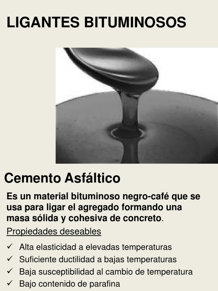 Tema 15 - Ligantes Bituminosos | PDF | Asfalto | Petróleo