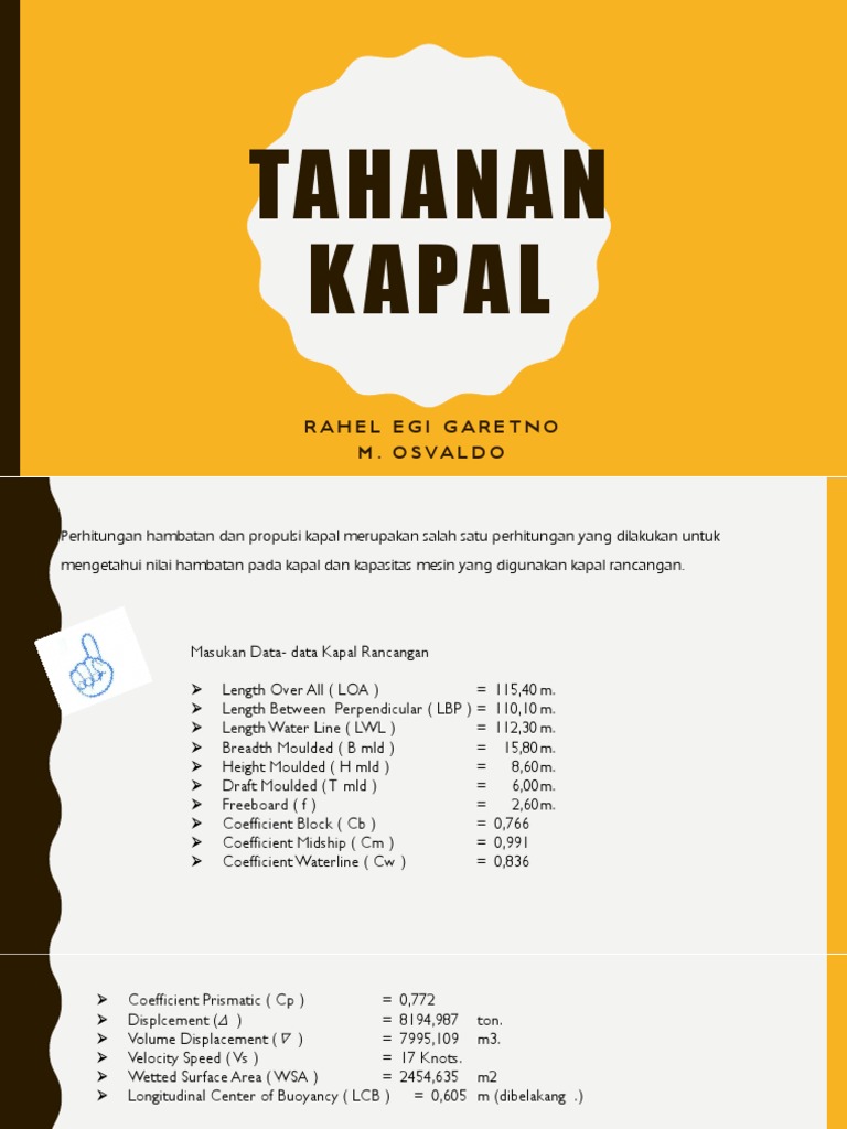 Tahanan Kapal HALVARD | PDF