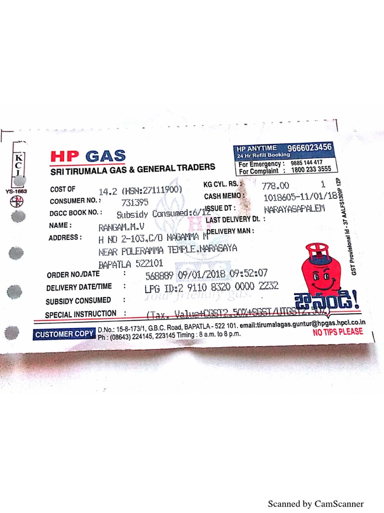Gas Bill | PDF