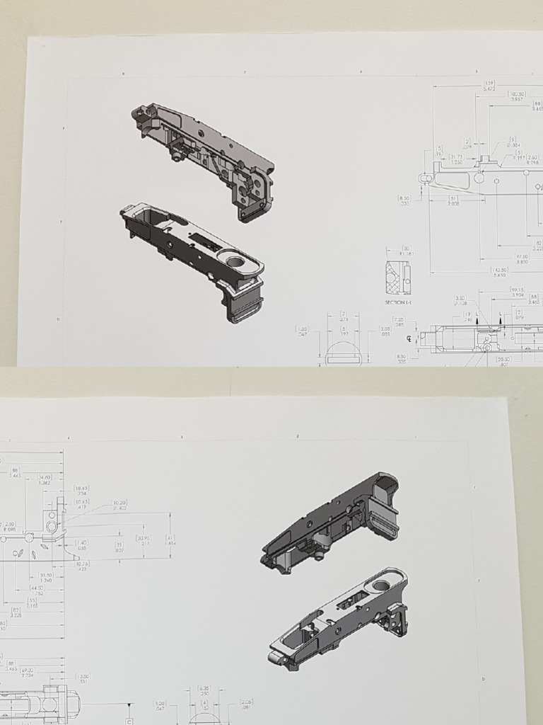 VZ61 Skorpion Receiver Blueprints | PDF