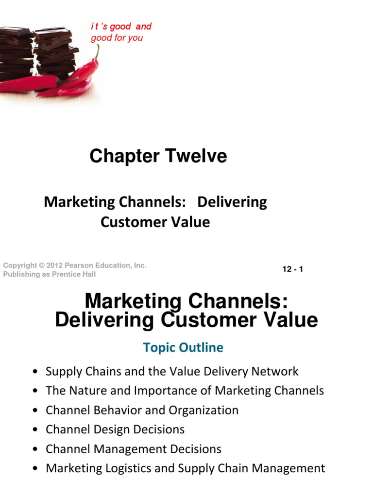 Chapter 12 Marketing Channels Delivering Customer Value | PDF ...