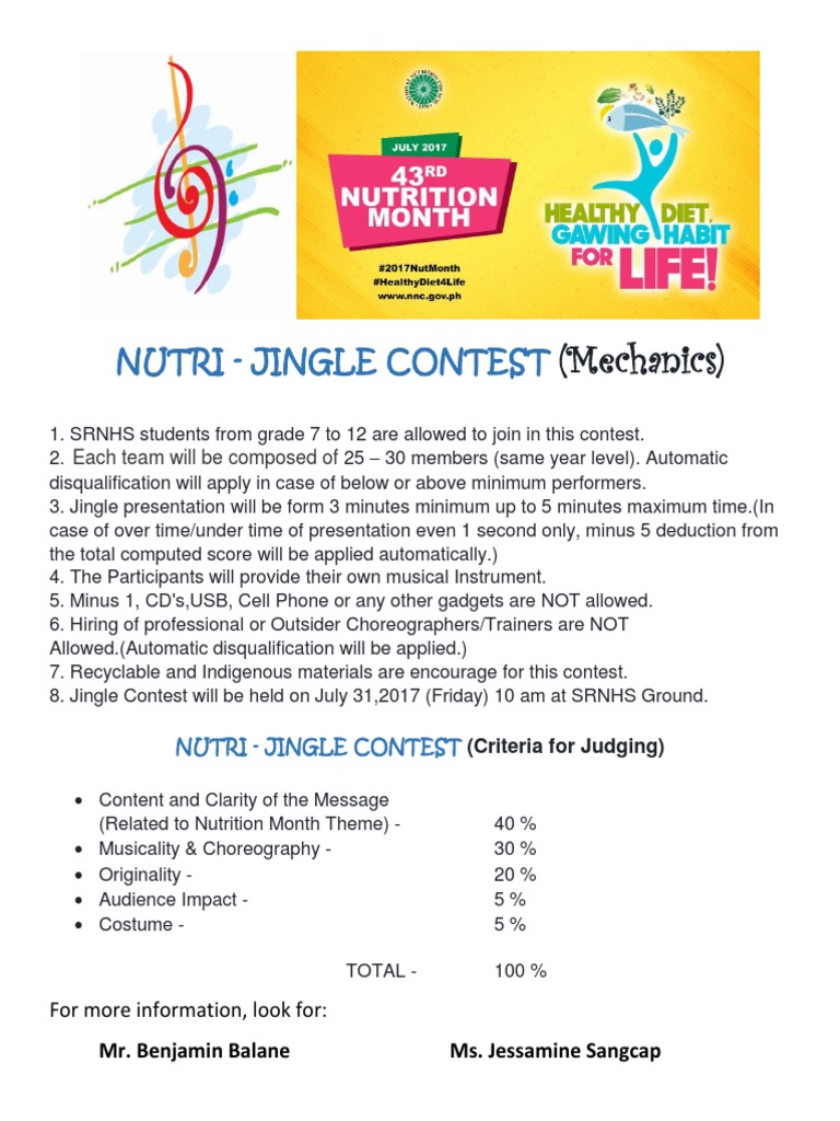 NUTRI - Jingle Criteria | PDF | Adobe Photoshop | Digital Technology