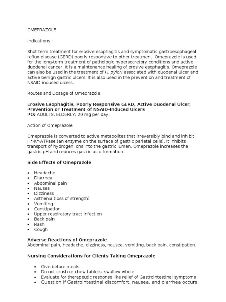 Case Study | PDF | Gastroesophageal Reflux Disease | Nausea