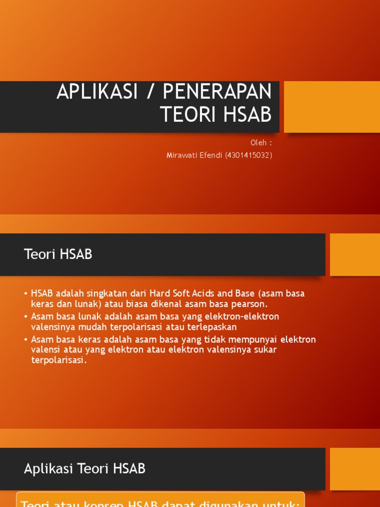 Aplikasi Teori Hsab | PDF