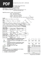 Form 1 Mathematics Notes | PDF | Area | Fraction (Mathematics)