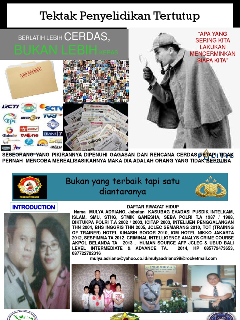 Tektak Lidik Tertutup | PDF