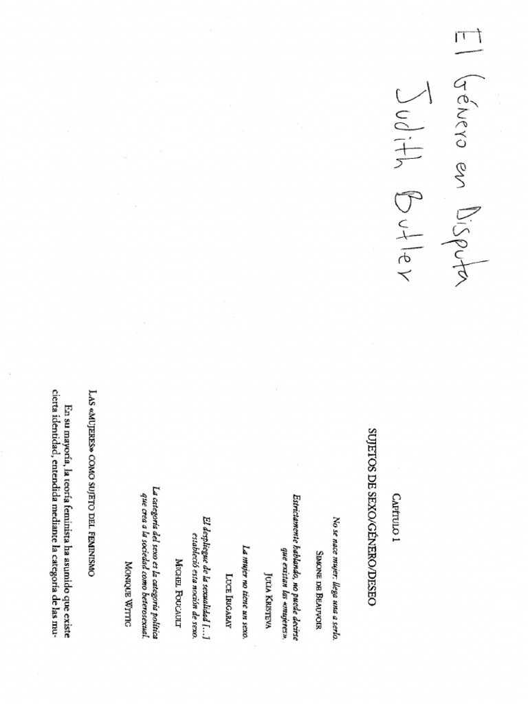 Judith Butler | PDF