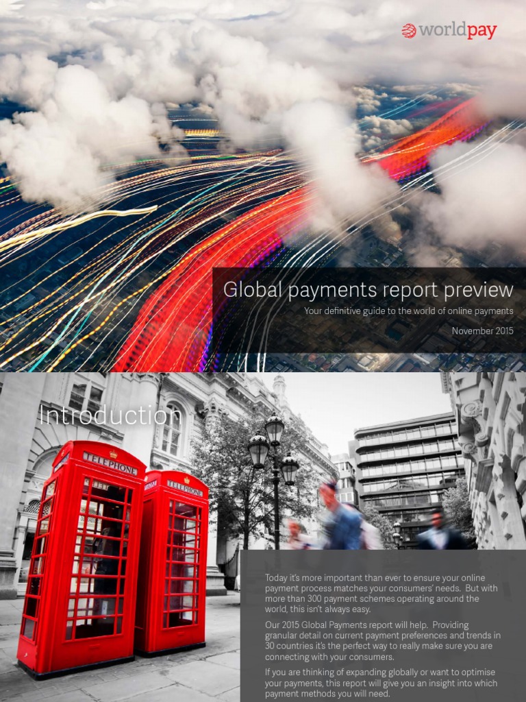 WorldPay - Global Payments Report Nov-2015 | PDF | Debit Card | Credit Card