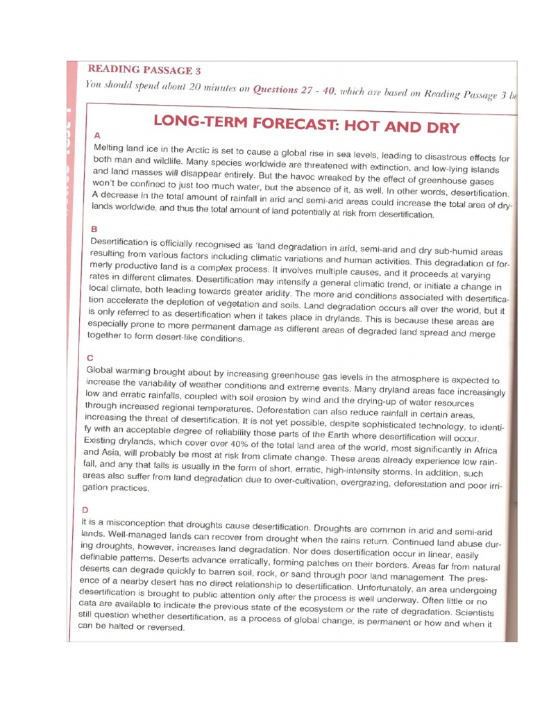 IELTS Reading 3 | PDF