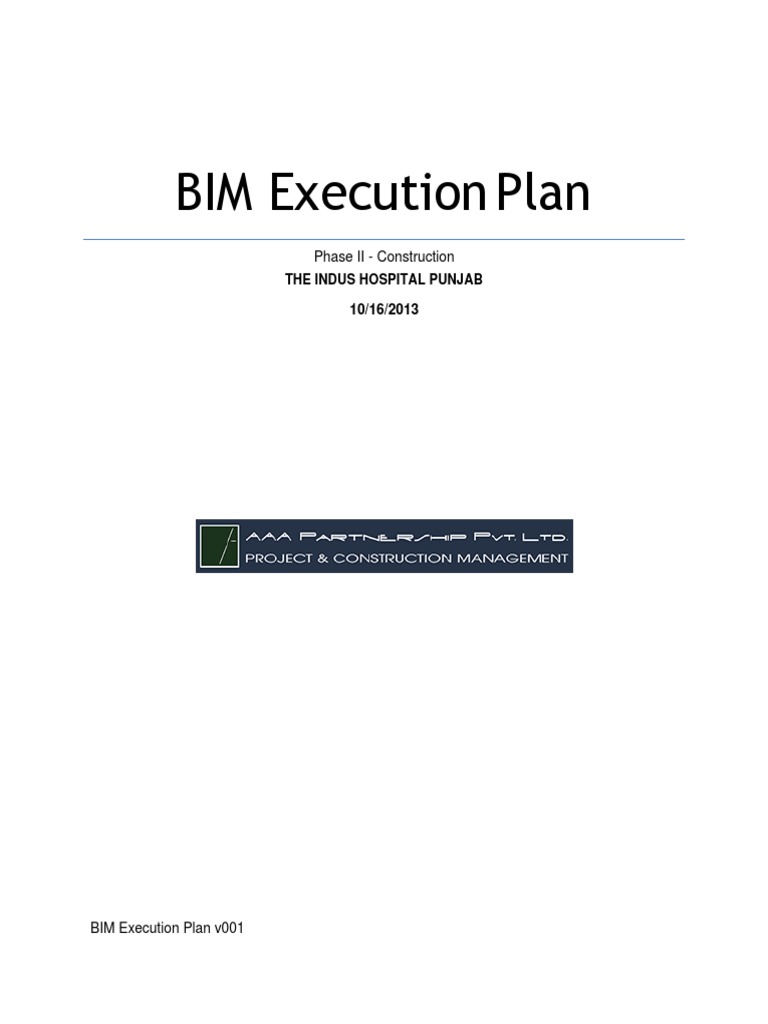 BIM Execution Plan: Phase II - Construction | PDF | Building ...