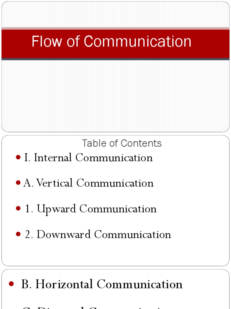 Flow of Comm | PDF | Nature