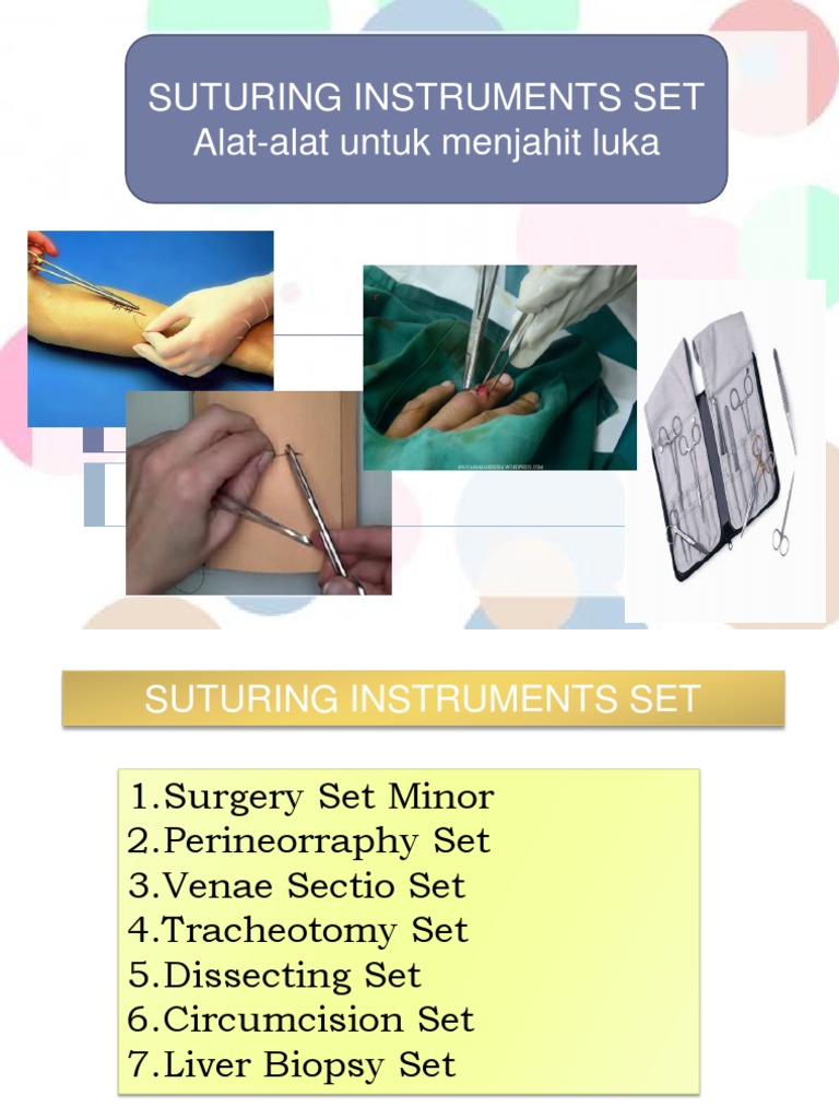 Suturing Instrument Set | PDF