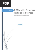 Principles of Business Document Production and Information Management 2 ...