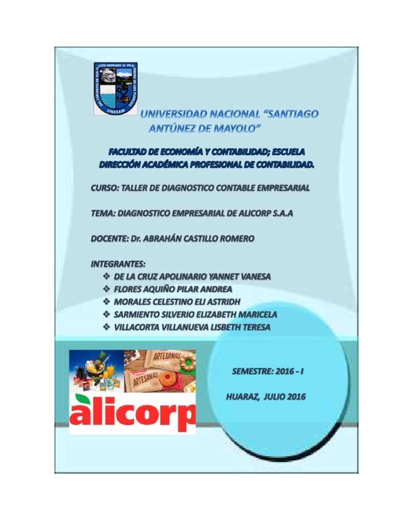 Alicorp Saa Terminado | PDF | Gestión de recursos humanos | Calidad (comercial)