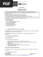 Eumotil S Prospecto | PDF | Tableta (Farmacia) | Drogas