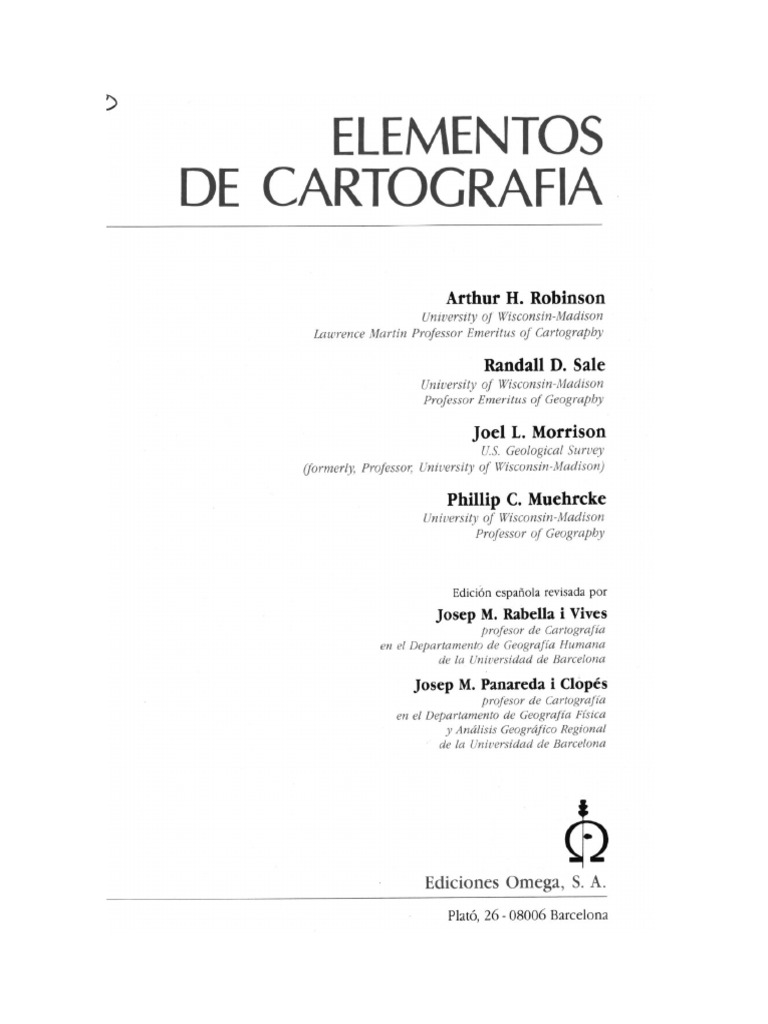 Arthur Robinson y Otros - Coordenadas Geograficas | PDF