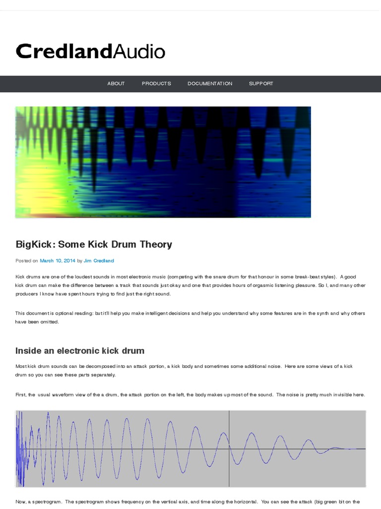 Kick Drum Theory | PDF | Equalization (Audio) | Drum Kit