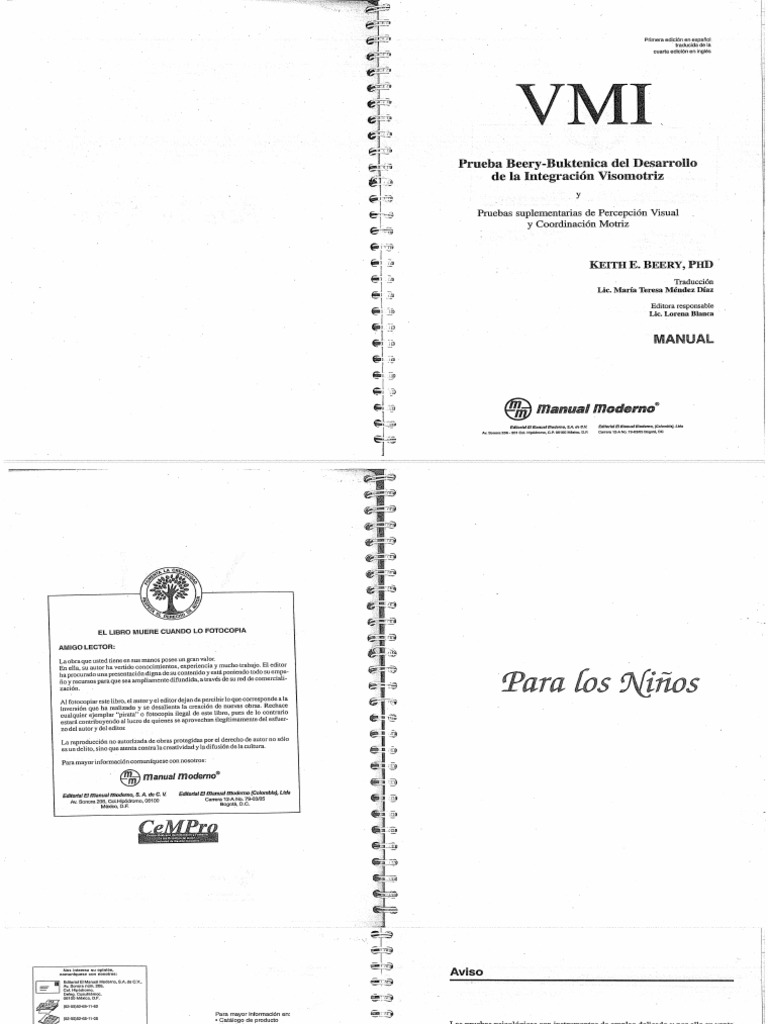 VMI - Beery PDF | PDF