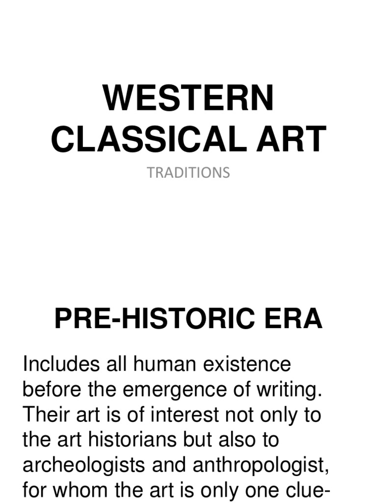 Western Classical Art | PDF