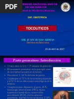TOCÓLISIS | PDF | Parto | El embarazo
