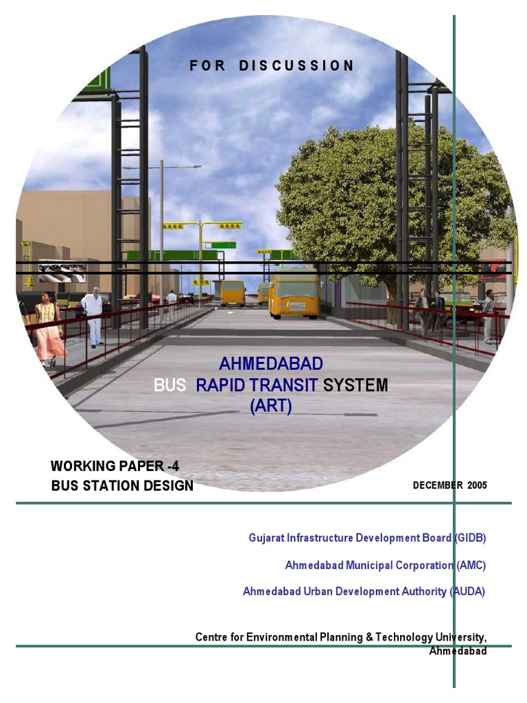 04.bus Station Design | PDF | Bus | Intersection (Road)