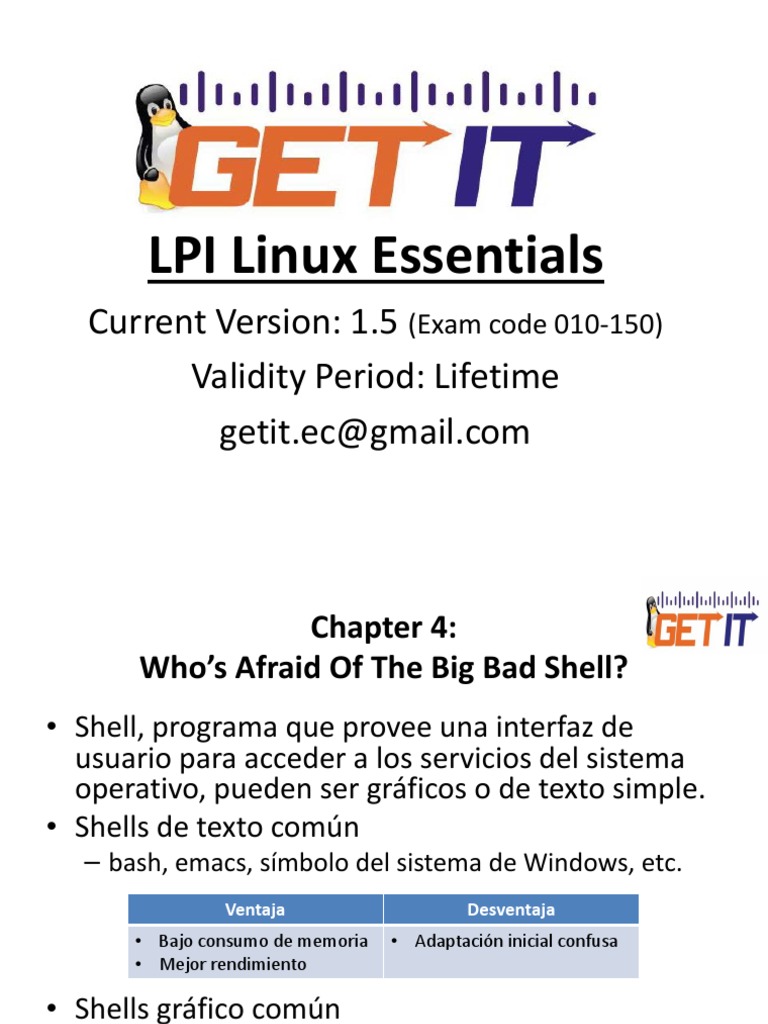 LPI Linux Essentials Chapter 4 | PDF | Archivo de computadora ...