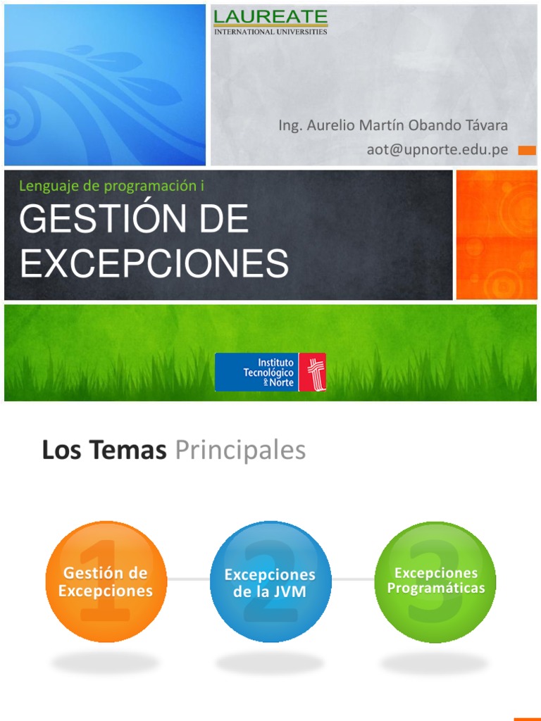 Excepciones 2 | PDF | Java (lenguaje de programación) | Herencia ...