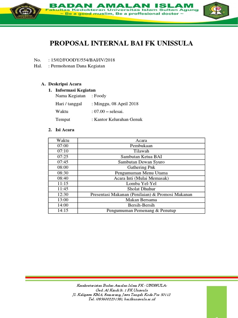 Bai FK Unissula | PDF