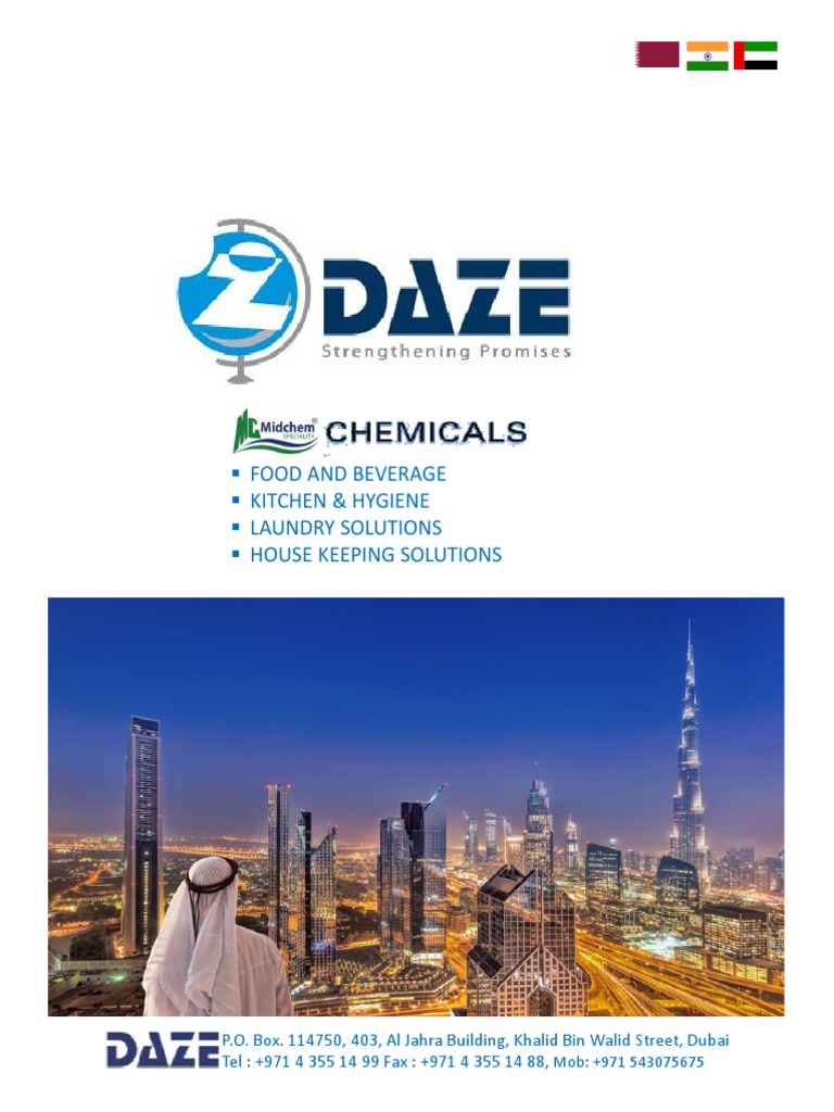 Daze Midchem (Compatibility Mode) | PDF | Disinfectant | Dishwasher