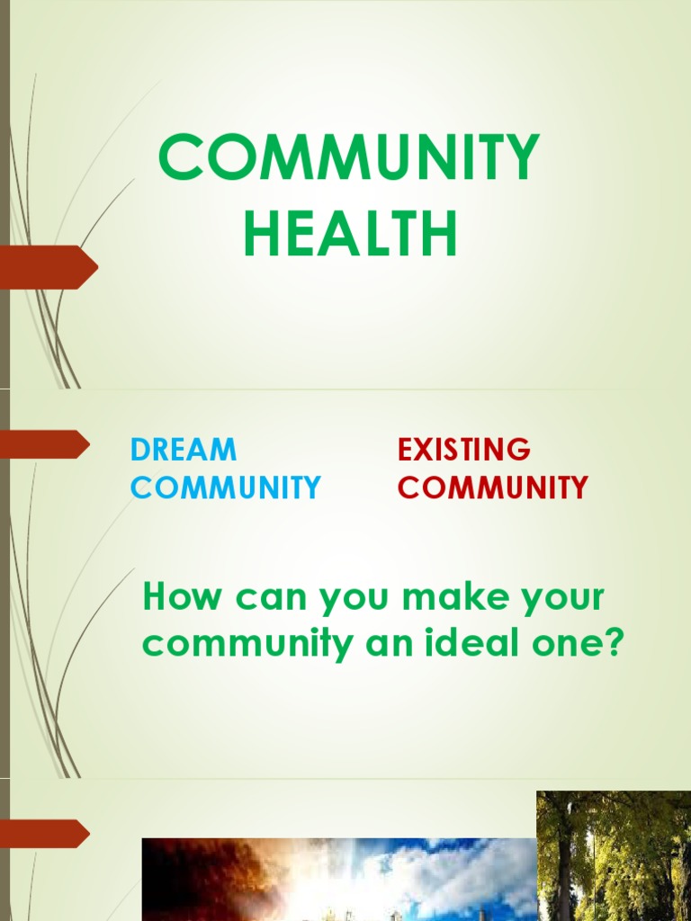 How to Build an Ideal Community for Health | PDF