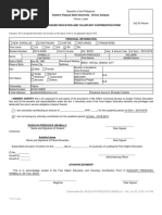 ANNEX C Kabuhayan Program Beneficiary Profile Form NFSW | PDF