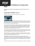 MARPOL Annex V Special Areas Map | PDF