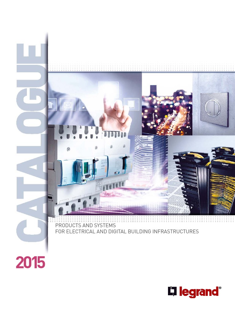 Legrand Catalogue 2015 0315 | PDF | Electrical Connector | Ac Power Plugs And Sockets