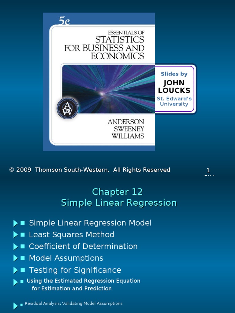 Linear Regression Analysis | PDF | Regression Analysis | Linear Regression