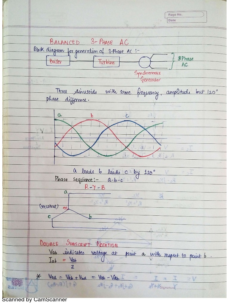 3 - Three Phase AC Network Analysis | PDF