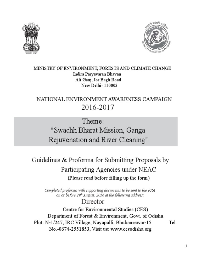 NEAC 2016-17 Proposal Guidelines | PDF | Recycling | Municipal Solid Waste
