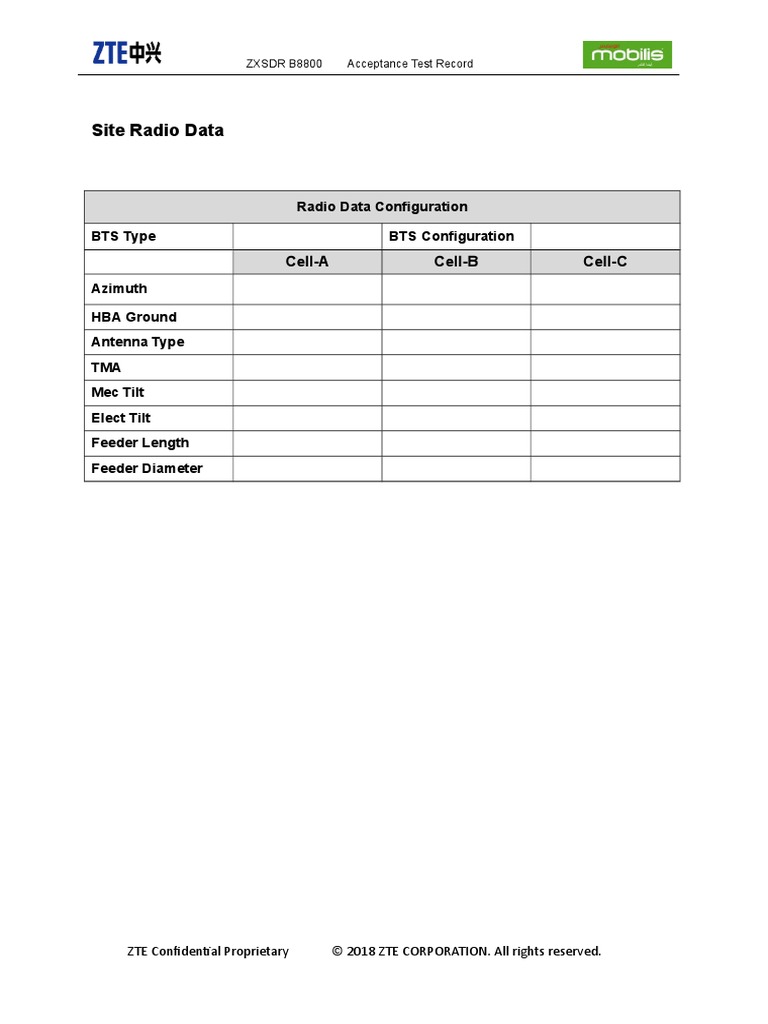 Radio Data For SDR 8800 ATP | PDF