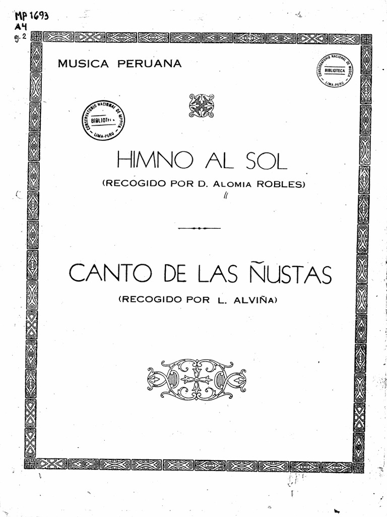 Himno Al Sol | PDF
