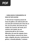 Carga y rituales de Eshu Ayé | PDF | Religión y creencia | Naturaleza