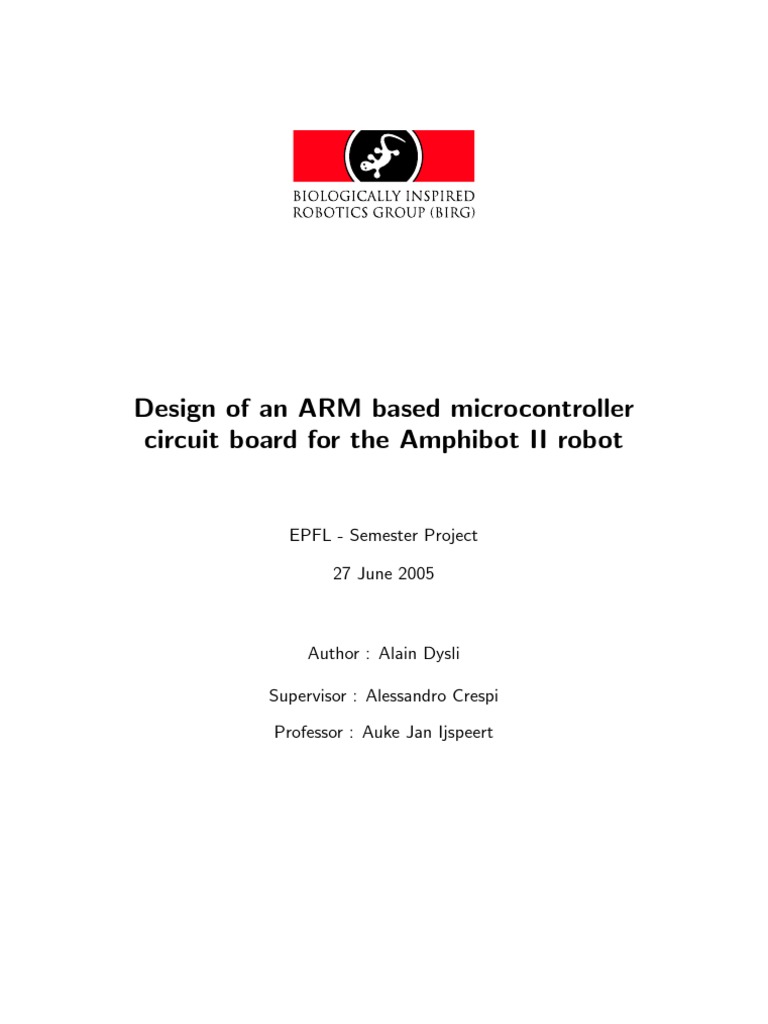 Design of An ARM Based Micro Controller Circuit Board | PDF