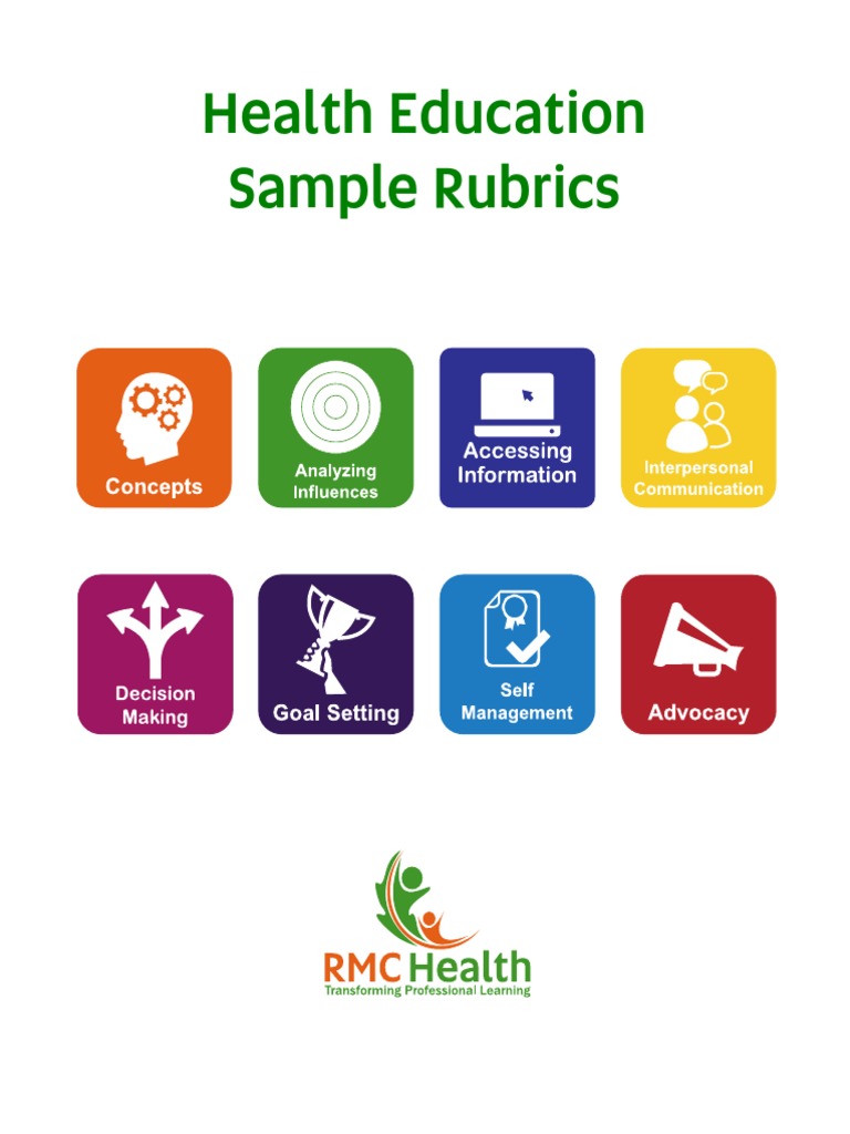 9 Health Ed Rubrics | PDF | Rubric (Academic) | Decision Making