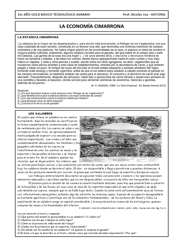 La Economía Cimarrona | PDF | Carne | Comida y bebida