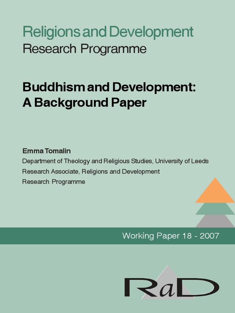 Religions & Development | PDF | Noble Eightfold Path | Karma