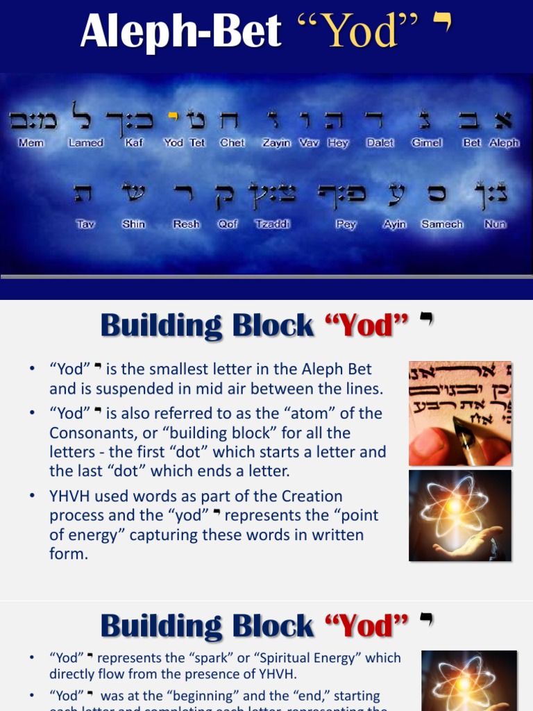 Understanding the "Yod" in Creation | PDF | Serpents In The Bible | Jacob