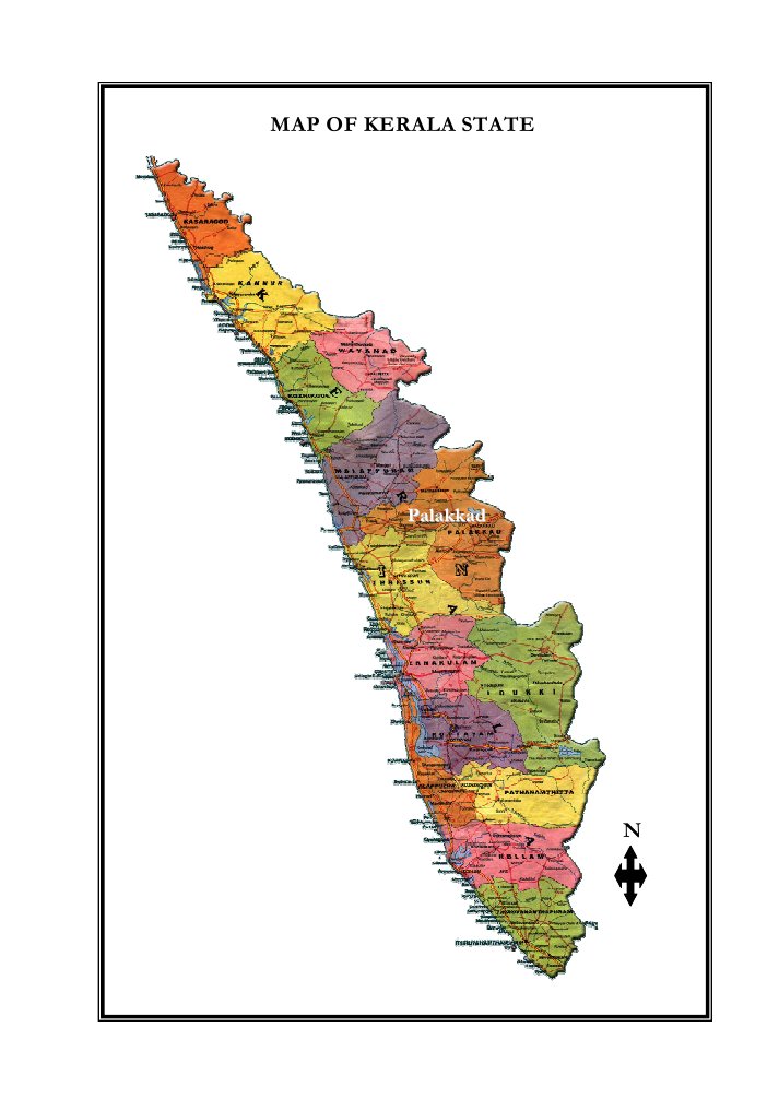 Kerala Map | PDF